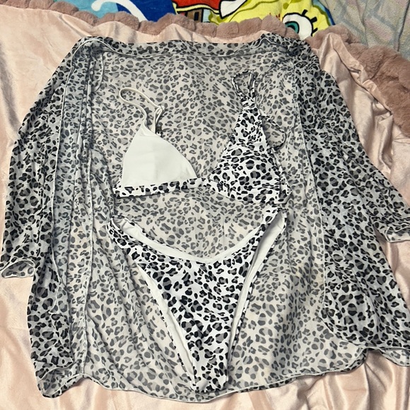 Target | Swim | Leopard Bikini Cover Up | Poshmark